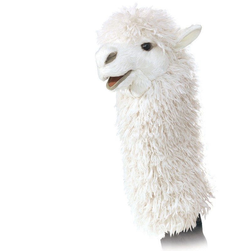 Alpaca Stage Puppet | Folkmanis