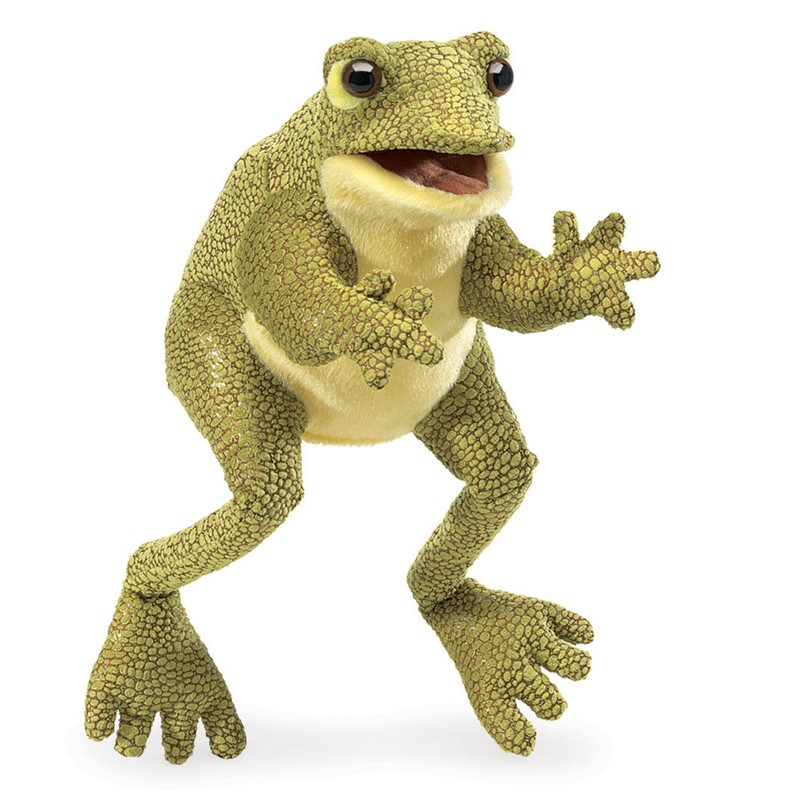 Funny Frog Hand Puppet | Folkmanis