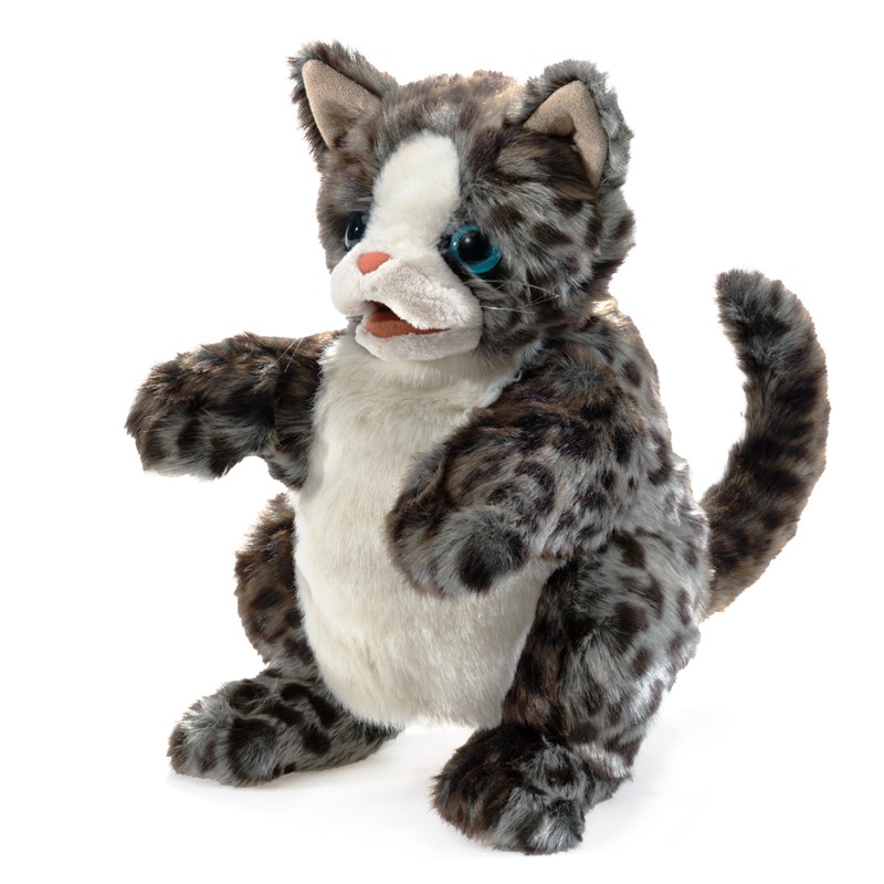 Wildcat Kitten Hand Puppet | Folkmanis