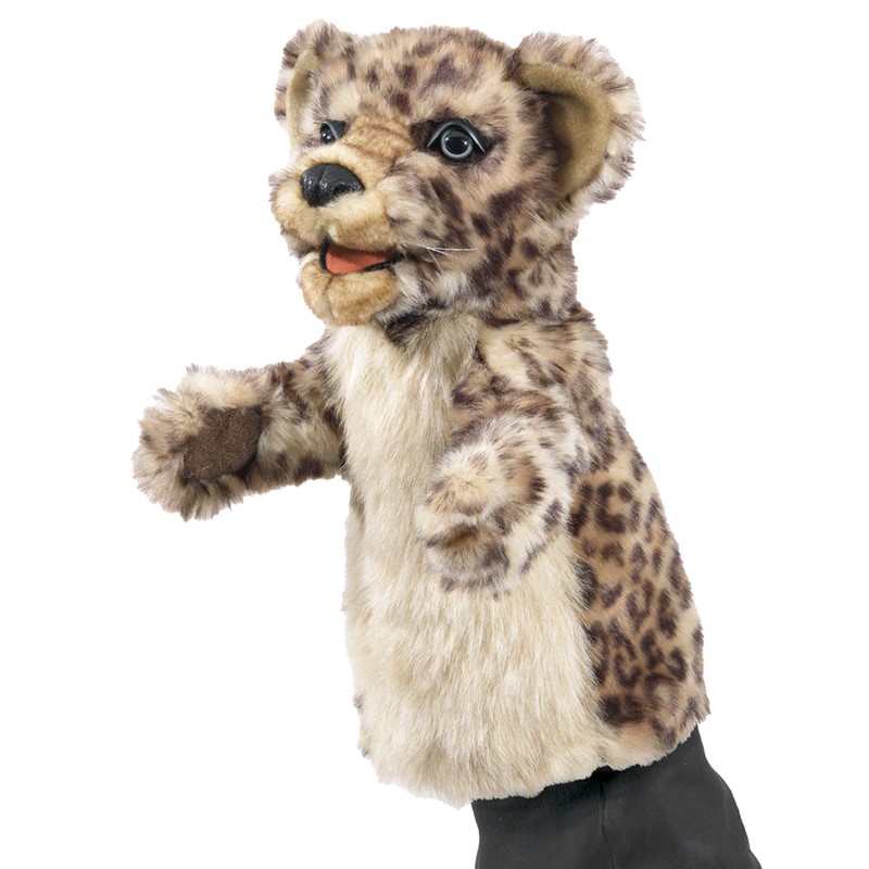 Leopard Cub Stage Puppet Puppet | Folkmanis